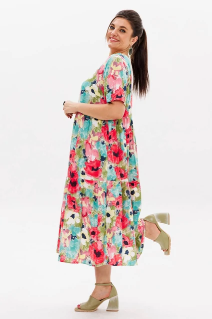 Платье 1408 цветочный сон Anelli купить в интернет магазине | в наличии